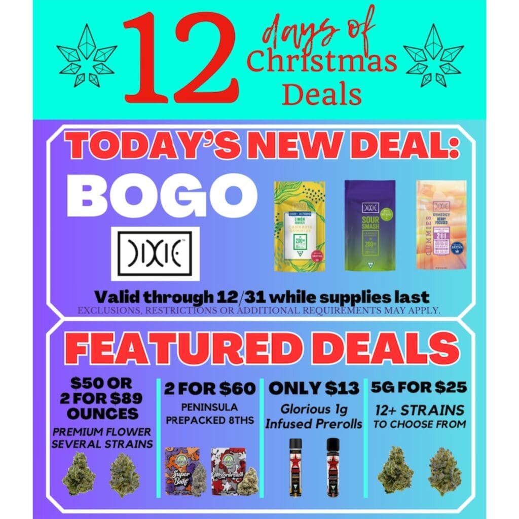 December Weed Deals & Specials - Nature's Remedy Weed Dispensaries